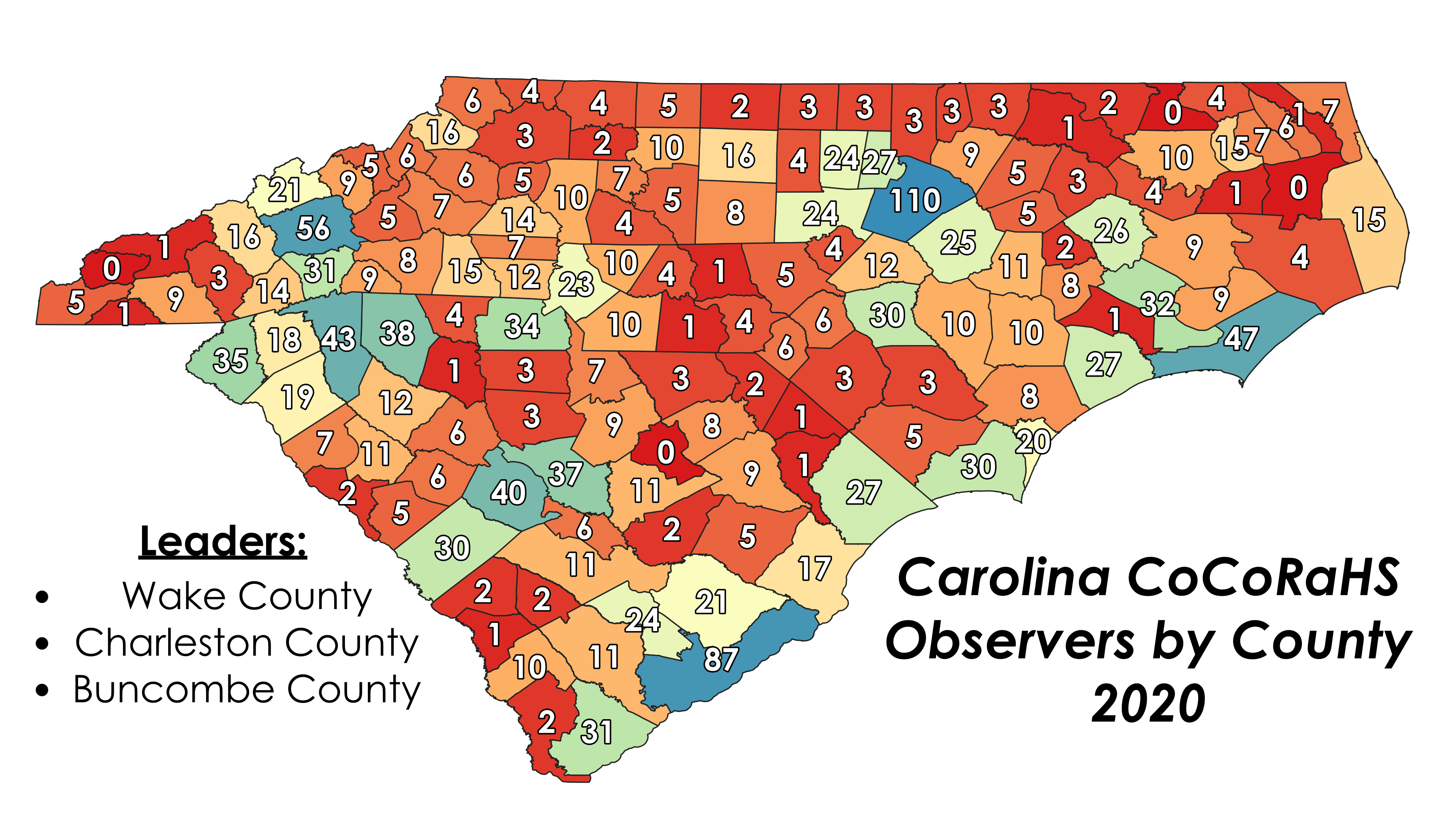 Join the Network of CoCoRaHS Observers - Carolina Weather Group